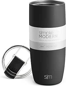 Amazon.com: Simple Modern Voyager Insulated Travel Coffee Mug Tumbler ...