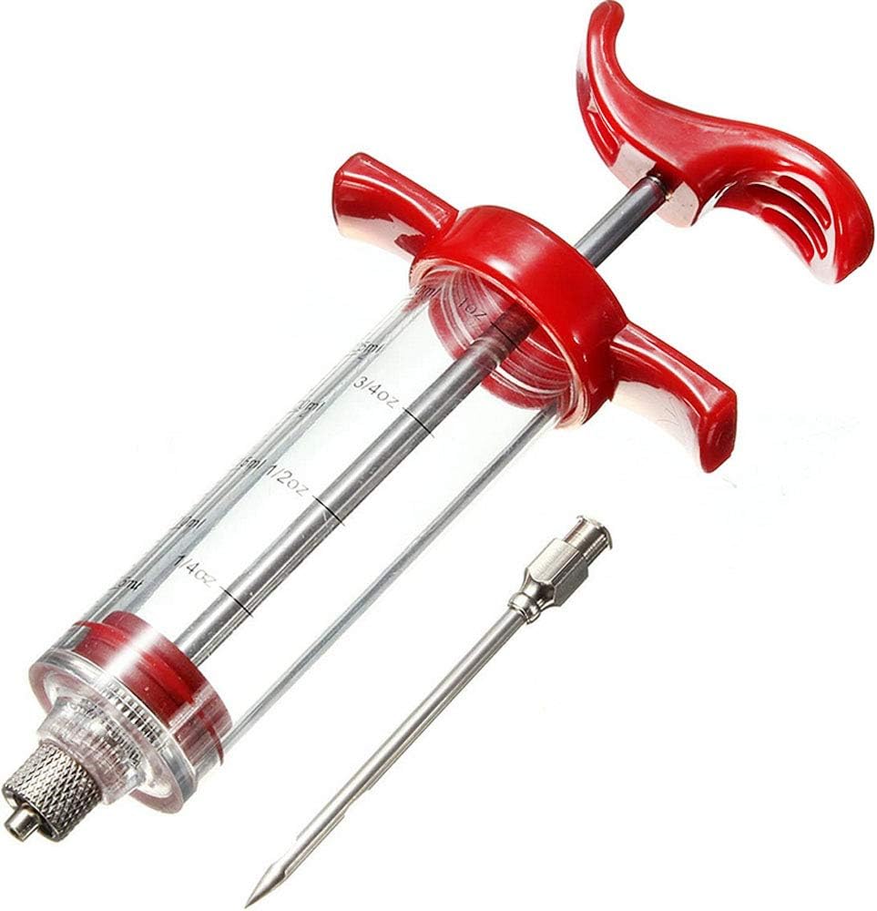Marinade Flavor Injector Kit Spice Syringe Turkey Baster Seasoning ...