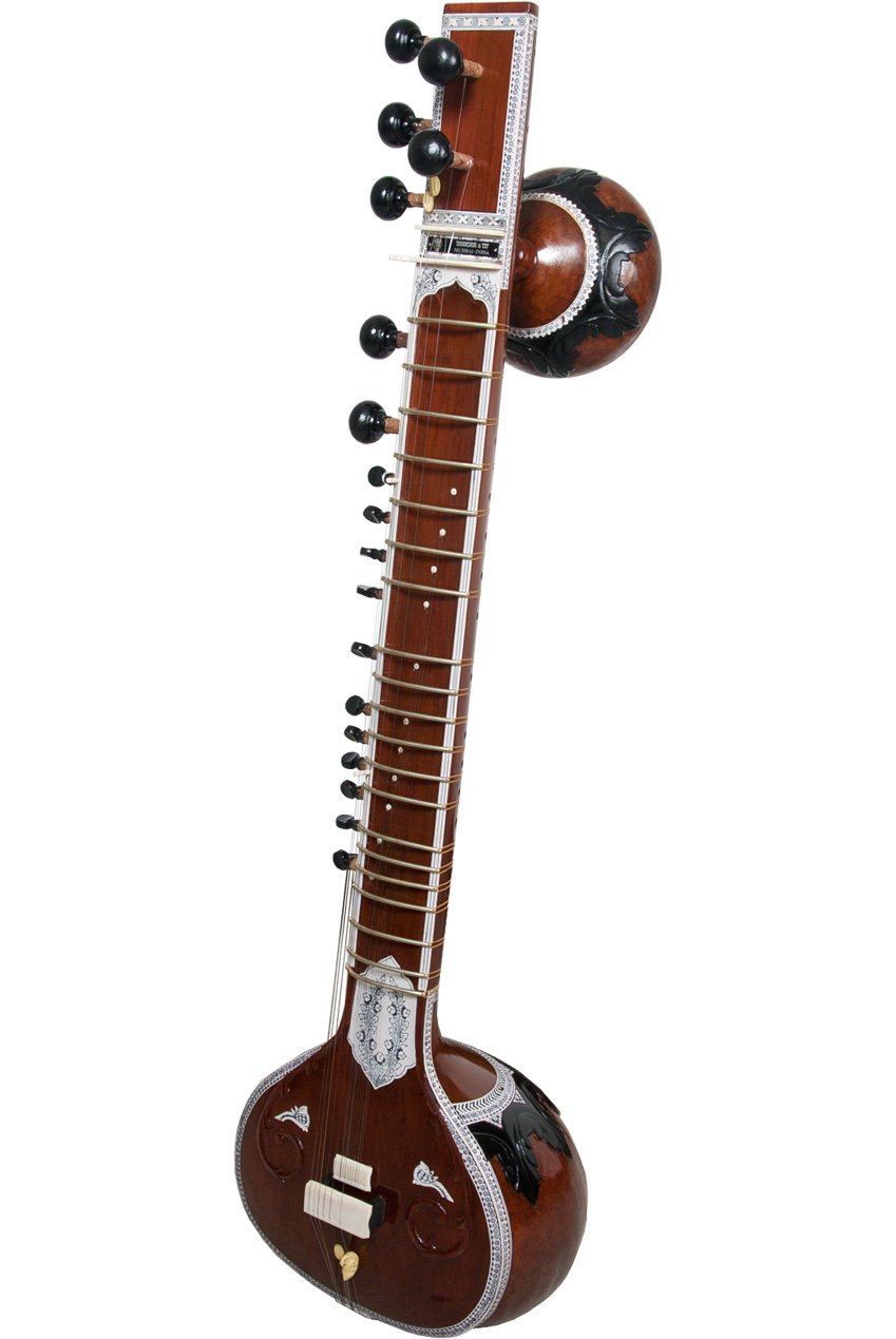 SG Musical Standard Sitar With Padded Gig Bag - Glossy: Amazon.in ...