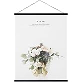 Amazon.com - DACRI HOME 44" Magnetic Poster Hanger Frame - Sturdy Teak ...