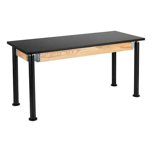 Learniture Heavy-Duty School Science Lab Table with Chemical-Resistant ...
