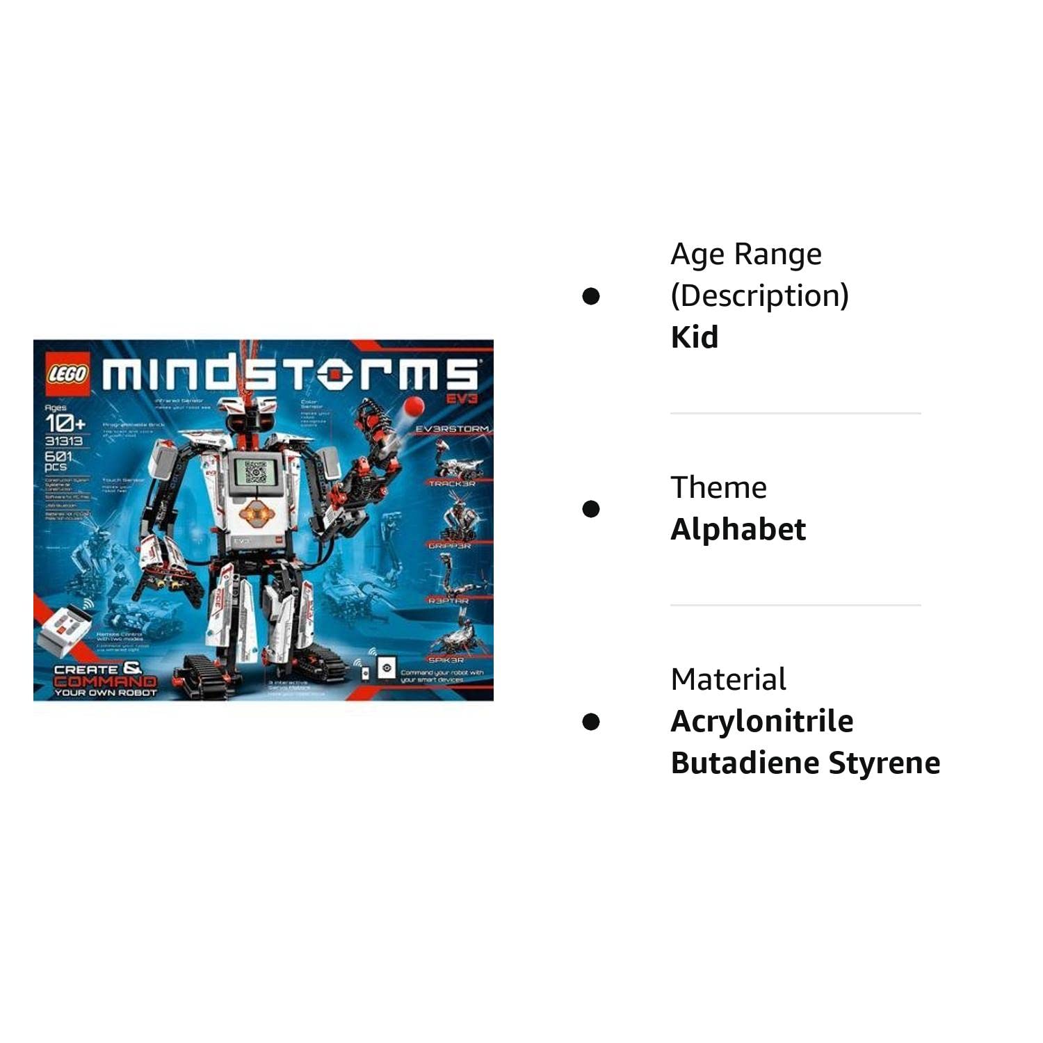 Mua LEGO MINDSTORMS EV3 Building Set Includes 3 Interactive Servo ...