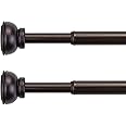 Amazon.com: KXLIFE 1/2-inch Decorative Spring Tension Rod, Small ...
