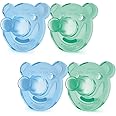 Amazon.com : Philips AVENT Soothie Pacifier, Blue, 0-3 Months, 4 Pack ...