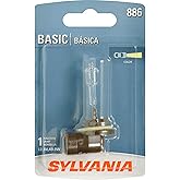 Amazon.com: SYLVANIA - 880 Basic - Halogen Light Bulb for Fog ...