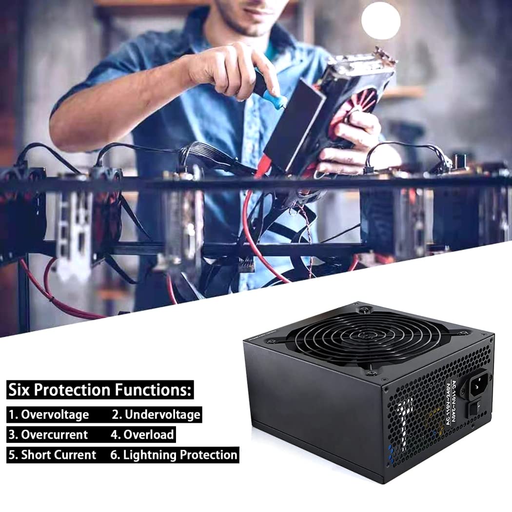 Mua 2000W Mining Power Supply, 8 GPU Miner PSU 110V-240V Multi-Channel ...