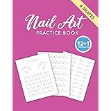 Nail Art Design Journal: with Large 8.5" x 11" templates of the 12 most ...