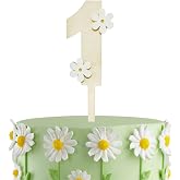 Amazon.com: Boho Daisy One Cake Topper - Daisy 1st Birthday Party Decor ...