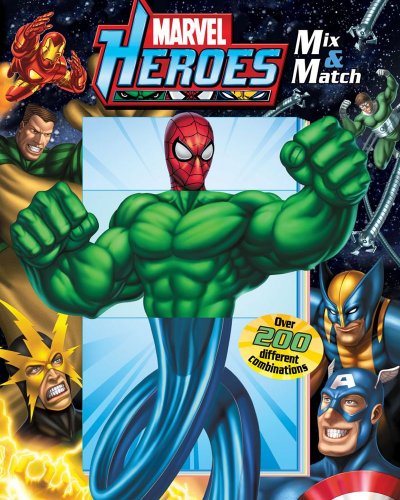 Marvel Heroes: Mix & Match: Teitelbaum, Michael, Marvel: 9780794412296 ...
