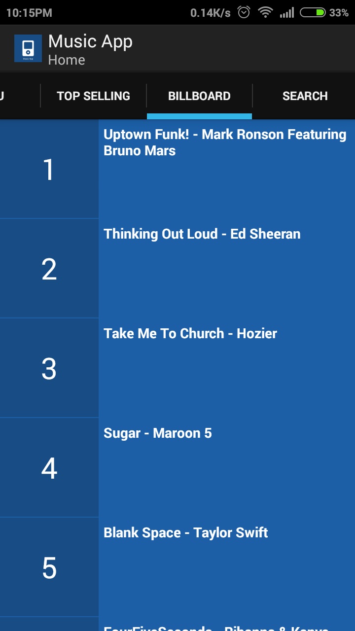 Top Music Chart:Amazon.co.uk:Appstore for Android