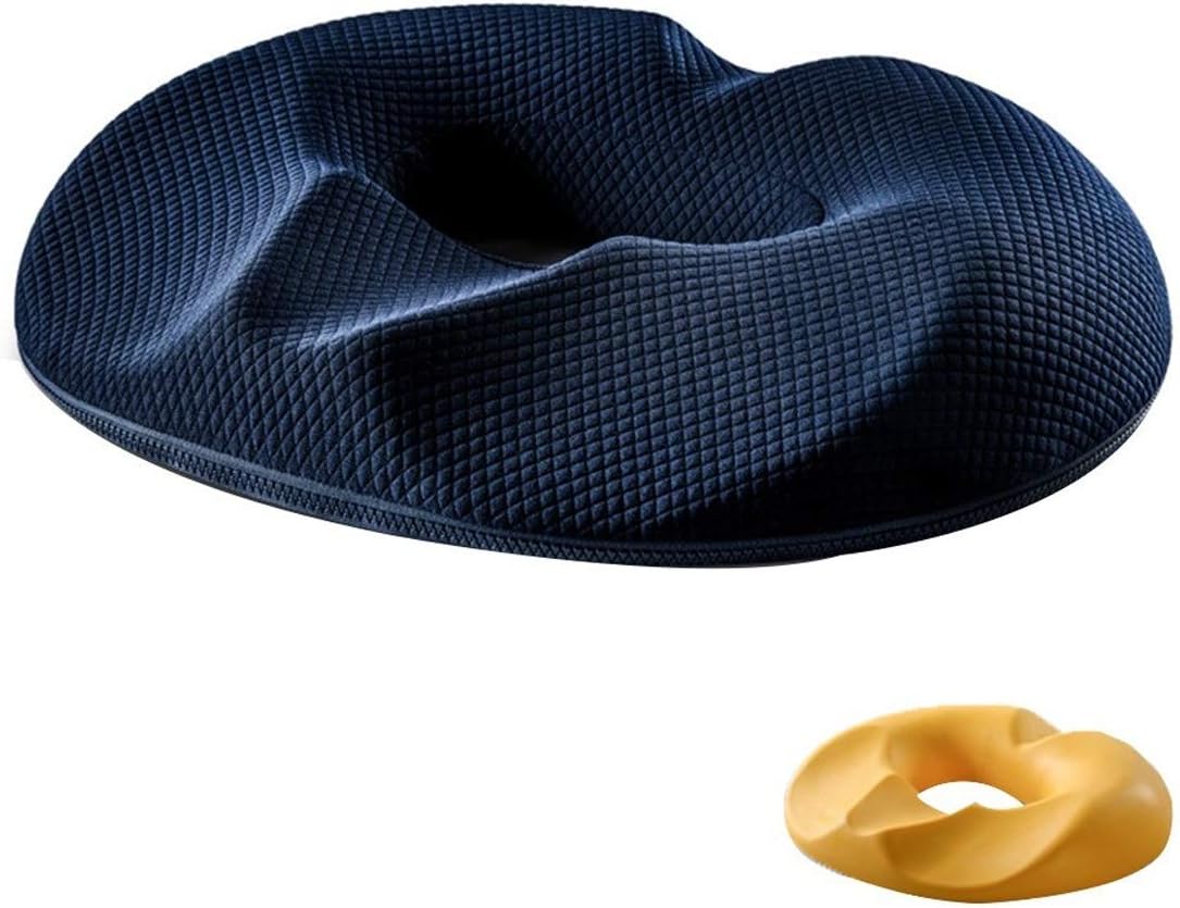 Hemorrhoid Treatment Donut Pillow - Tailbone Cushion - Orthopedic Ring ...