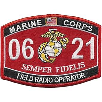 Amazon.com: 0621 Field Radio Operator MOS Patch: Clothing