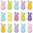 Amazon.com: JarThenaAMCS 30Pcs Easter Thick Gel Clings Colorful Bunny ...
