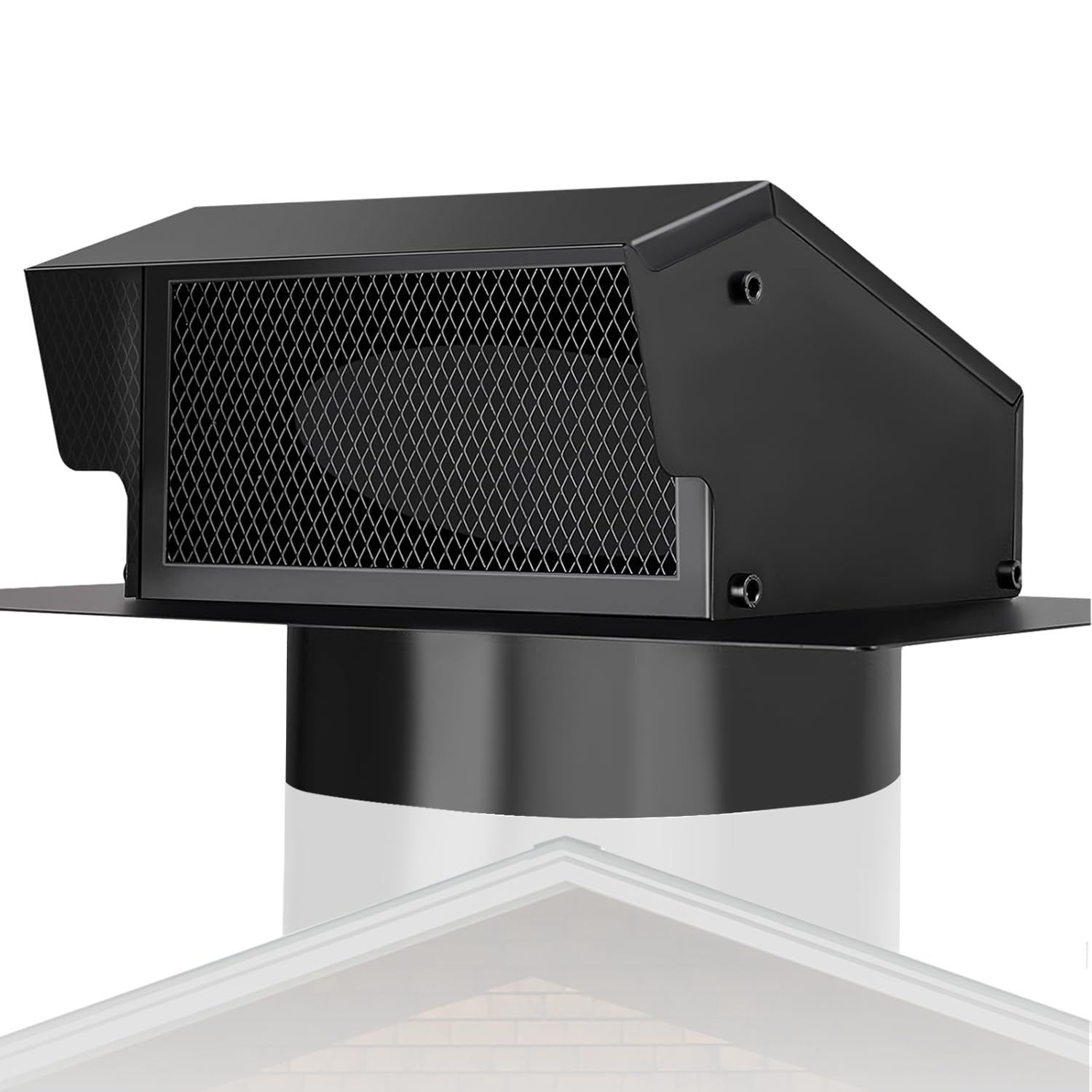 Yueidung 8 Inch Roof Vent Cap, Attic Vent Roof Vents for Houses ...