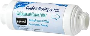 Amazon.com: H&G lifestyles Misting System Calcium Inhibitor Filter for ...