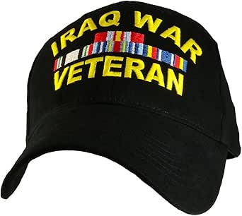 Amazon.com: Iraq War Veteran Hat Military Caps for Men Women Military ...
