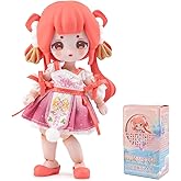 Amazon.com: BEEMAI Teennar Pink Early Summer Series 1PC 1/12 BJD Dolls ...