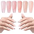 Amazon.com: Gellen Pastel Jelly Gel Nail Polish Set, Translucent Jolly ...