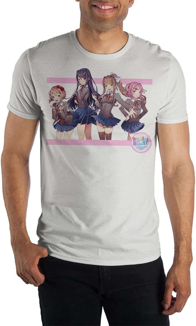 Amazon.com: Doki Doki Literature Club Shirt: Clothing