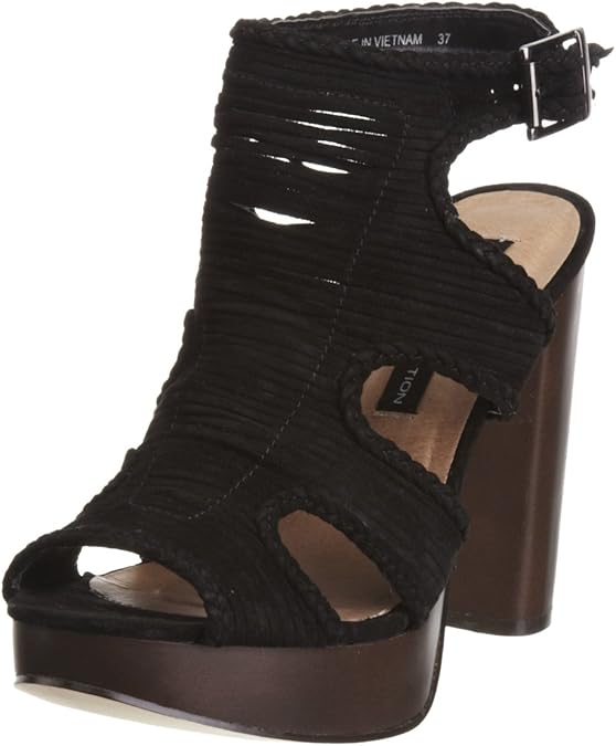 French Connection Women's Shemera Black Decorative 1813900029 3 UK ...