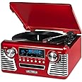 Amazon.com: Victrola 50's Retro Bluetooth Record Player & Multimedia ...