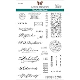 Amazon.com: SPELLBINDERS PAPERCRAFTS, INC Clear Spellbinders Stamp Set ...