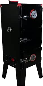 Amazon.com : The Big Wood Cooking Double Stack Smoker : Patio, Lawn ...