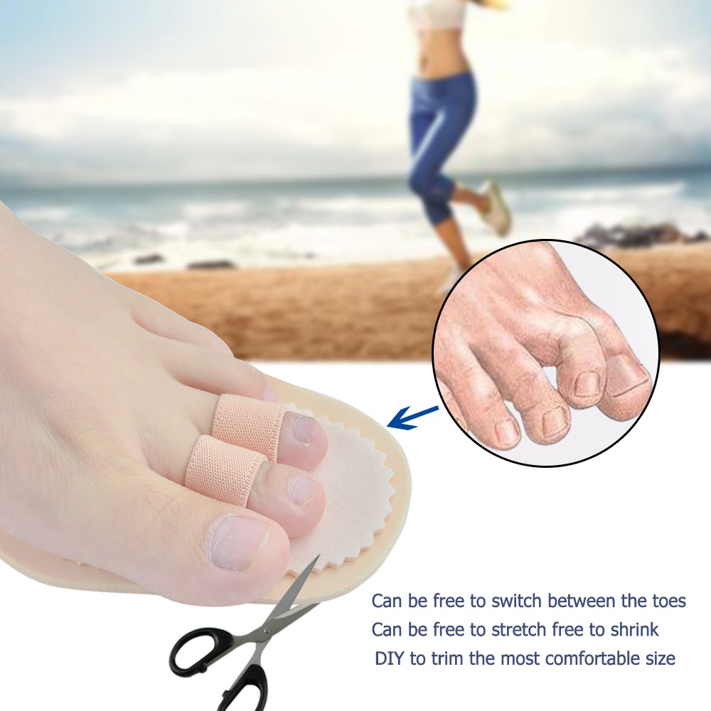 Welnove - Hammer Toes Straightener Toe Splint Corrector for Claw ...