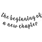 Amazon.com: The Beginning of A New Chapter banner, Farewell Party ...
