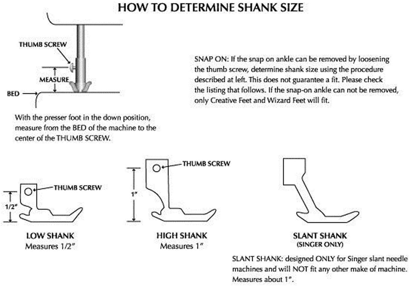 Mua 1/4 Inch (Quarter Inch) Quilting Piecing Presser Foot for All Low ...