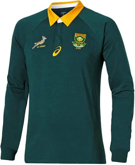 South Africa Official Springboks Premium Adults Rugby Champions Long ...