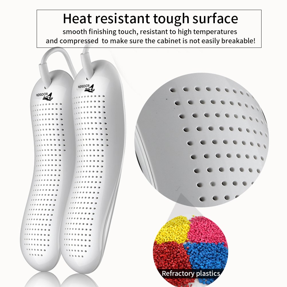 KOODER Boot Dryer,Shoe Dryer,Foot Dryer ! Eliminate Bad Odor And Sanitize Shoes! on Galleon ...