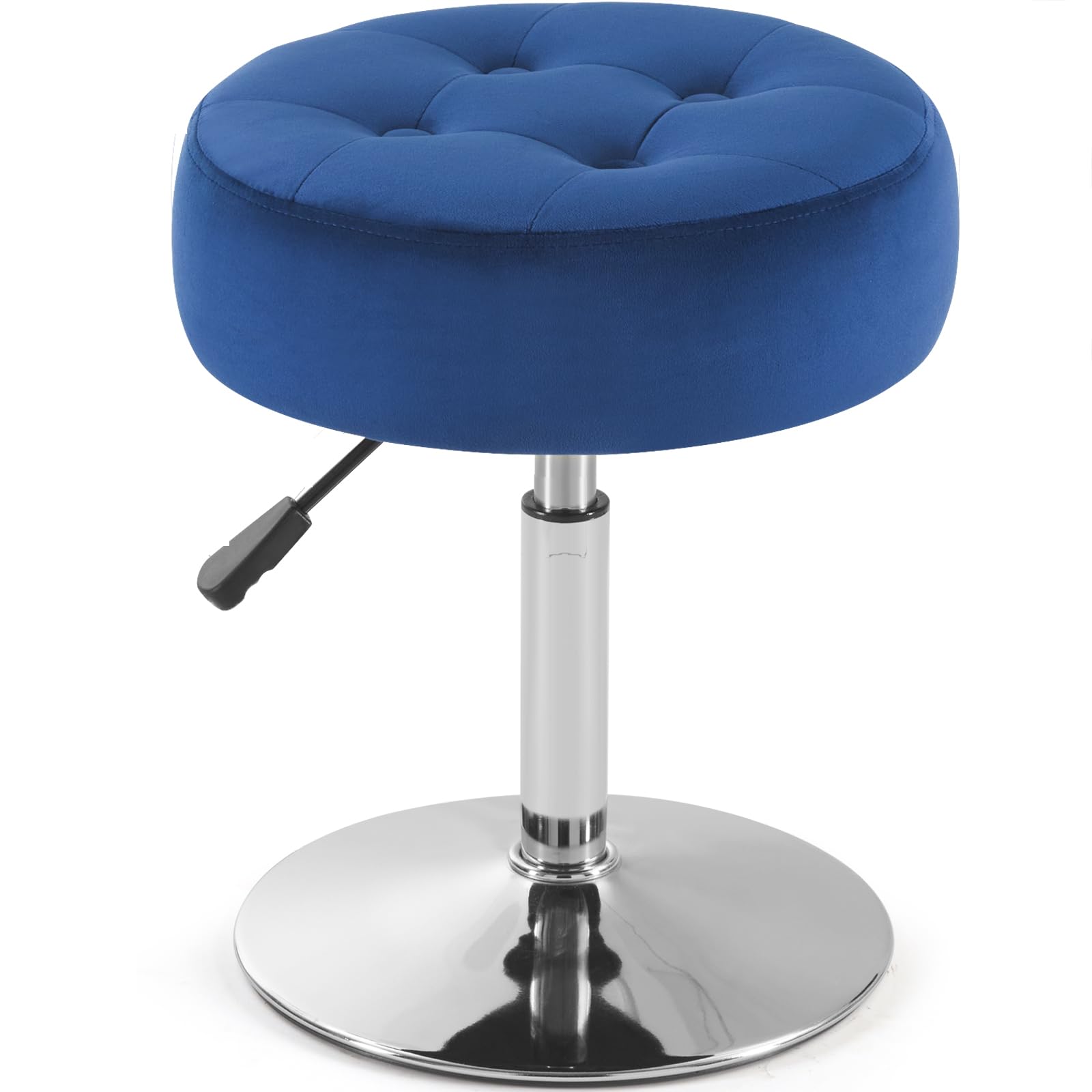 Gitrah Blue Vanity Chair for Makeup Room Vanity Stool for Makeup Room ...