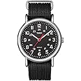 Amazon.com: Timex Unisex T2N647 Weekender 38mm Black Nylon Slip-Thru Strap Watch : Timex ...