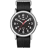 Amazon.com: Timex Unisex T2N649 Weekender 38mm Gray/Orange Stripe Nylon ...