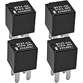 Amazon.com: Relay 8T2T-CA (Set of 4) - 0101K 12VDC 20A Automotive High-Performance Plug-in Type ...