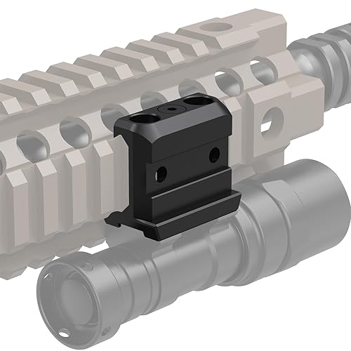 Picatinny Rail Light Mount 45-Degree Angle Scount Adapter for Surefire ...