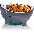 Amazon.com: Sepnoic 40 oz Shark Attack Bowl Cute Candy Popcorn Serving ...