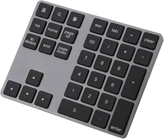 Bluetooth 30 Wireless Numeric Keypad Numpad 18 Keys Mini