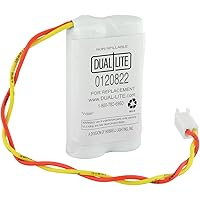 Amazon.com: Dual-Lite 0120822 Approved 4-volt 600mAh 2AA Type Cells New ...