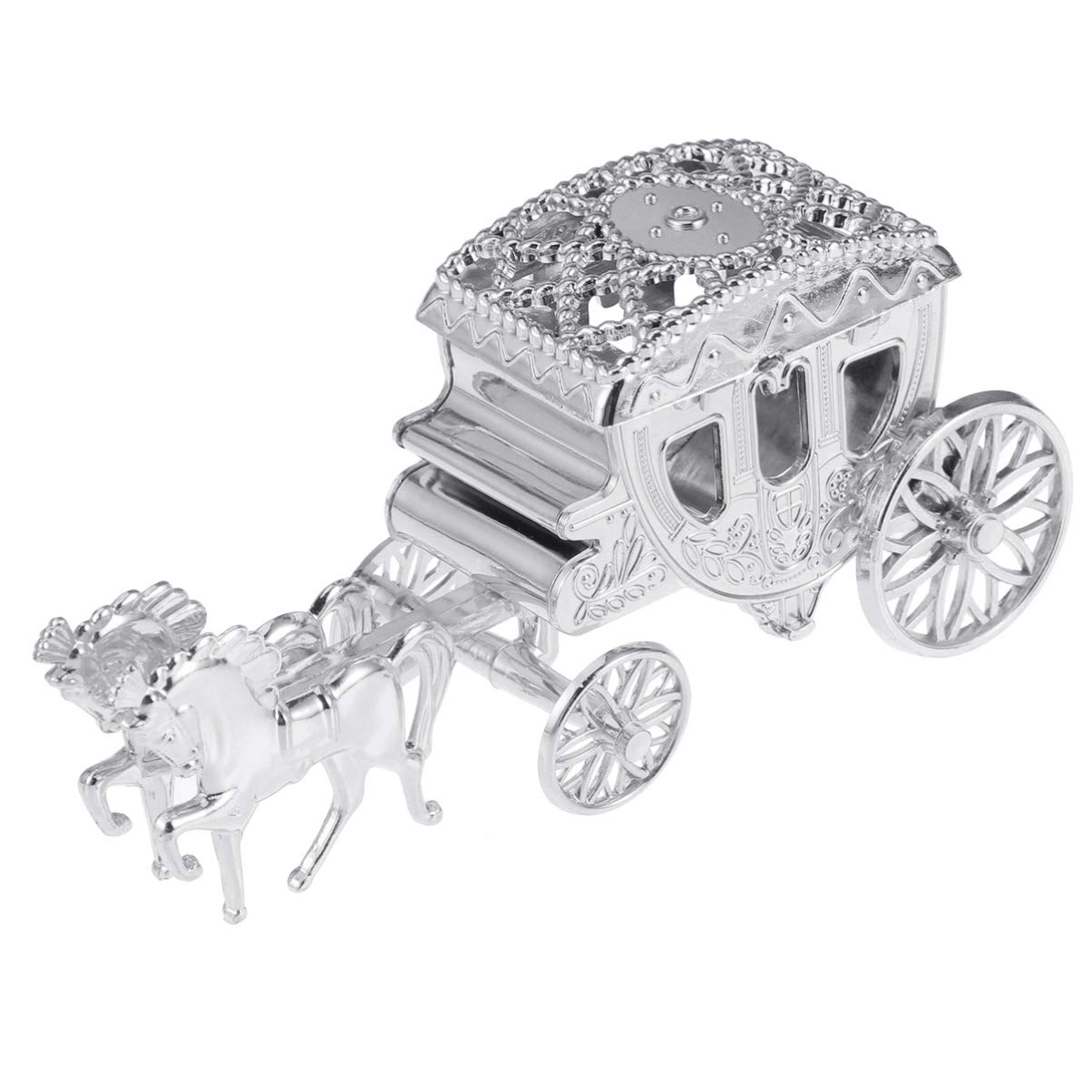 Toyvian Carriage Gift Box Plastic Candy Box for Wedding Party Gift ...