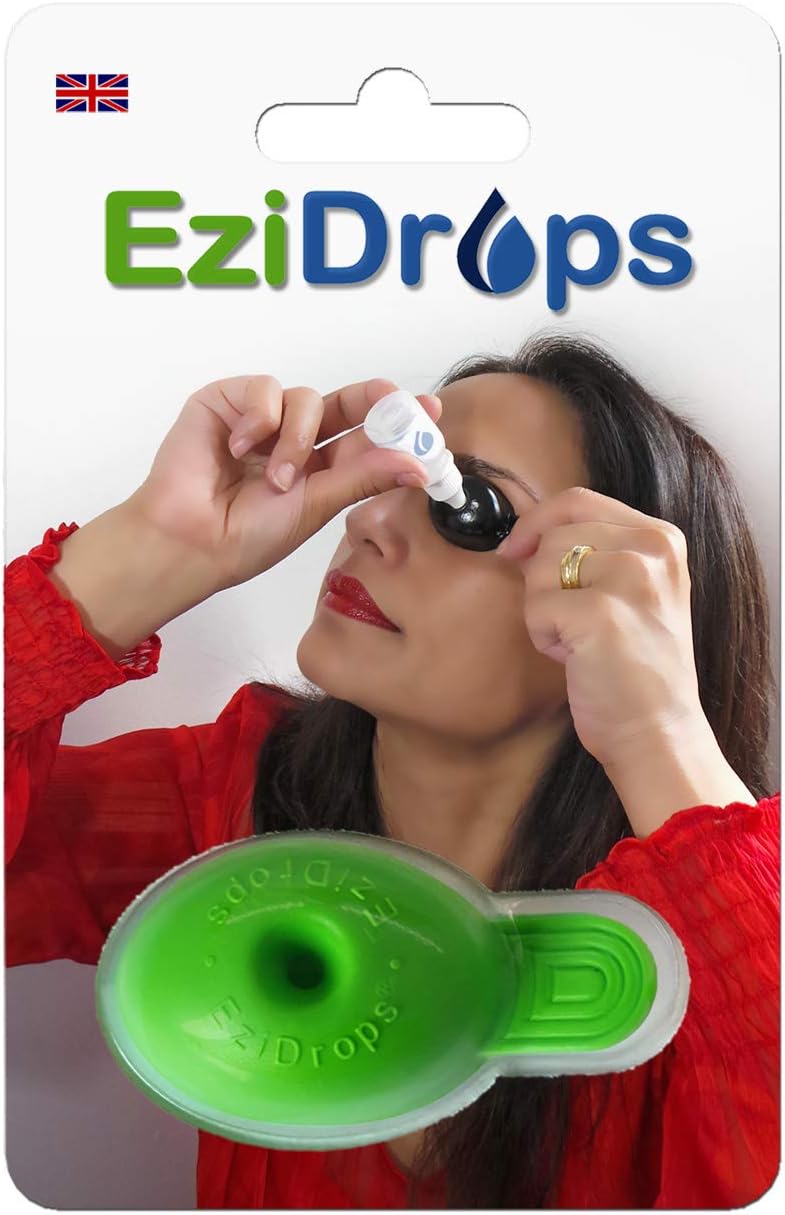 EziDrops – Eye Drop Dispenser Aid – Easy Eye Drop Applicator – Safe ...