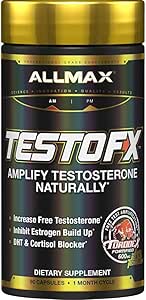 ALLMAX Nutrition - TestoFX - 5-stage Male Testosterone Support, 90 ...