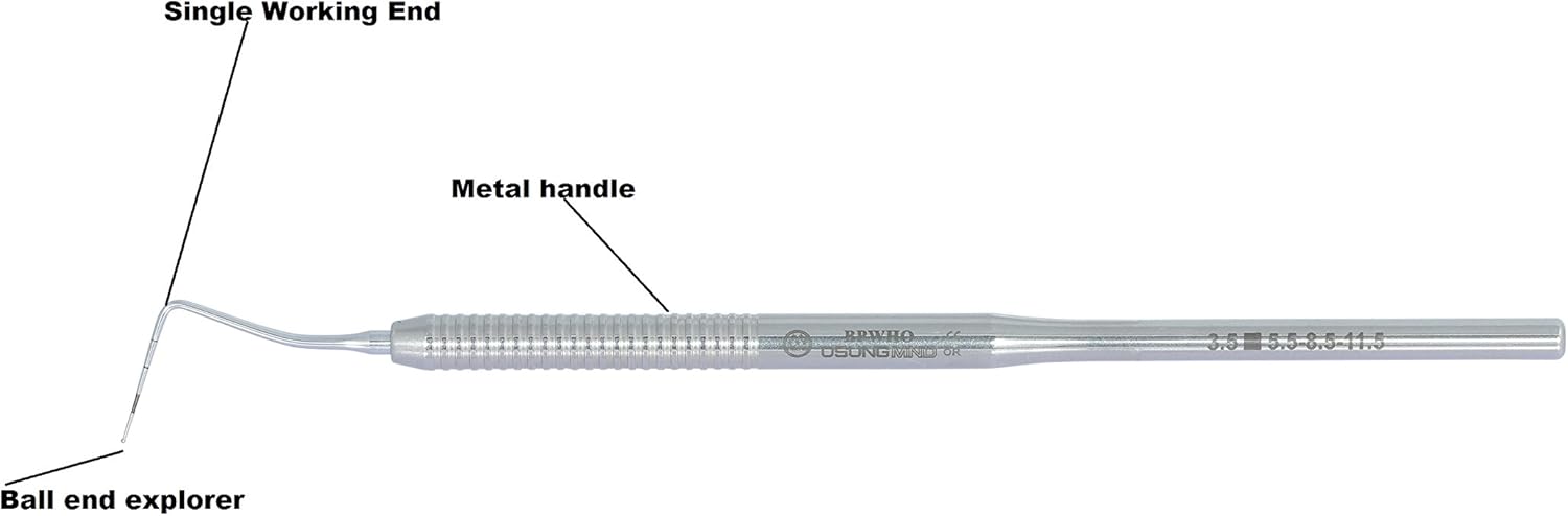 Amazon.com: Osung PWHO Dental Ball End Probe PWHO: Health & Personal Care