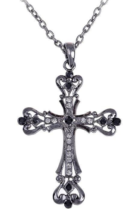 Cruz Favorece Colgante De Cristal De Murano Murano Cruz Etsy España