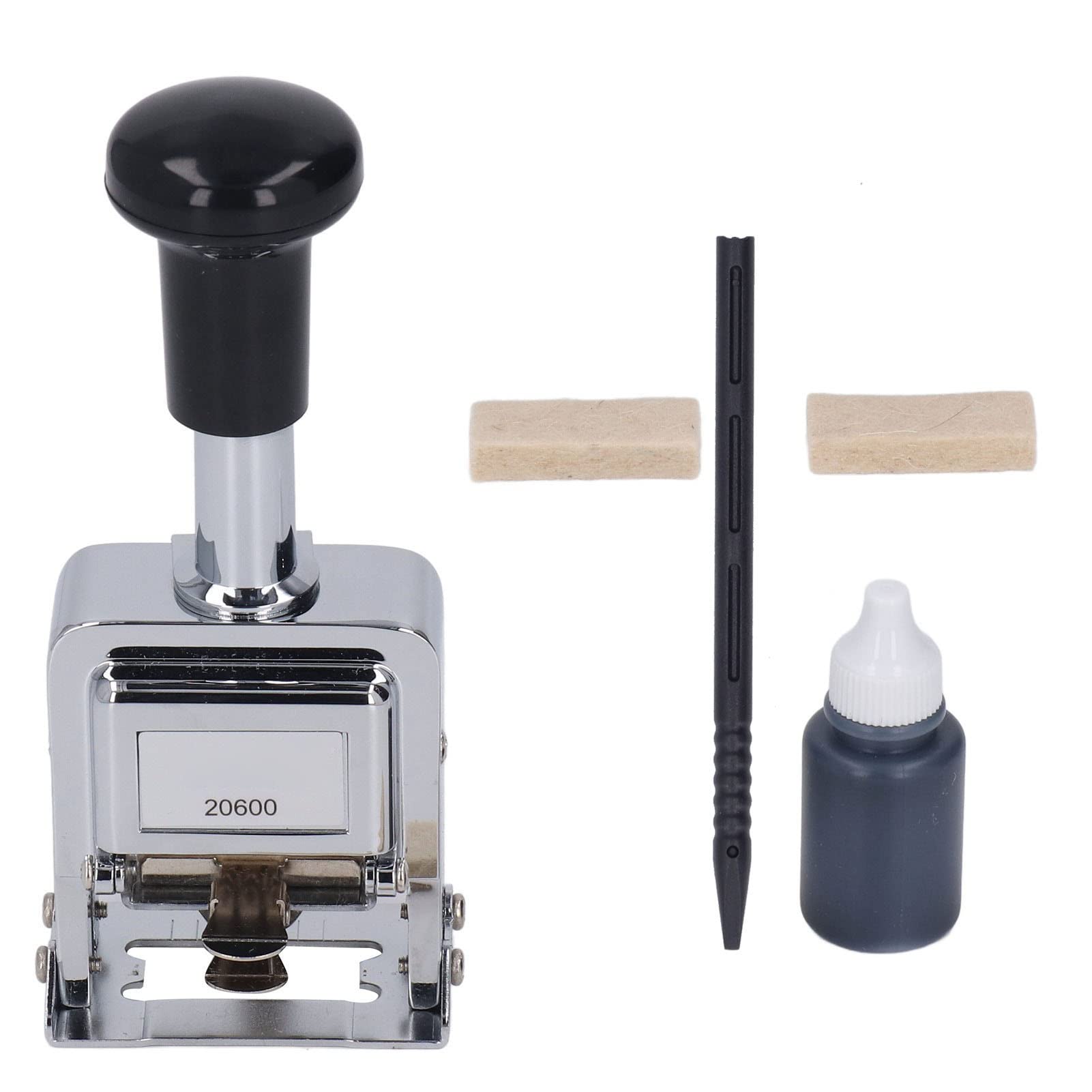Mua 6 Digits Self Ink Number StampAutomatic Transposition Numbering ...