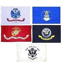 Amazon.com : Wholesale Lot 5 Branches Military Set 2x3 2'x3' Polyester ...