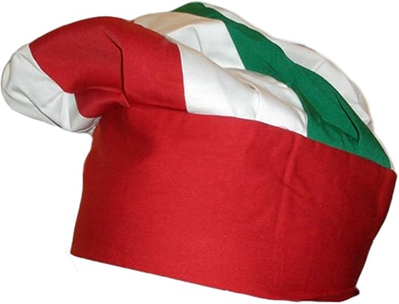 Italian Flag Chefs Hat at Amazon Men’s Clothing store