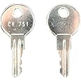 Amazon.com: HUNTER 122516 CH751 Controller Cabinet Replacement Keys ...