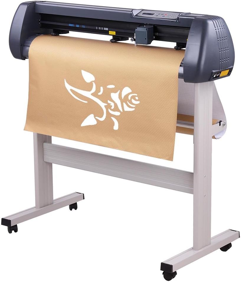 Amazon.com: 34" Vinyl Cutter Cutting Plotter Machine Three Adjustable ...